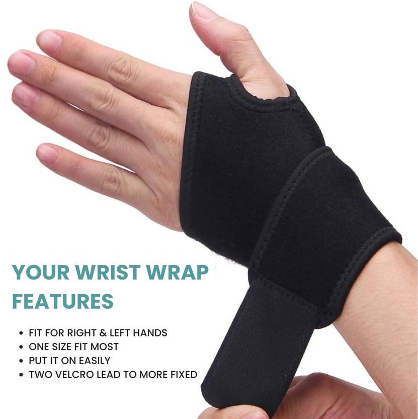 GYMGALAXY 1 PC Wrist Brace With Thumb,Wrist Hand Brace Support for Pain ...