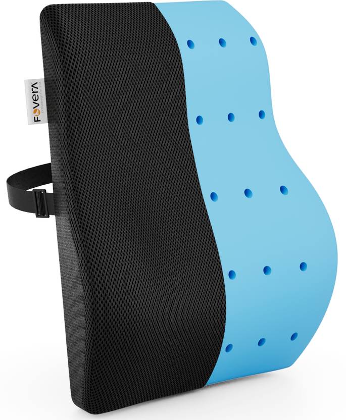 FOVERA Large Backrest for Chair & Car Seat, Orthopedic Memory Foam ...