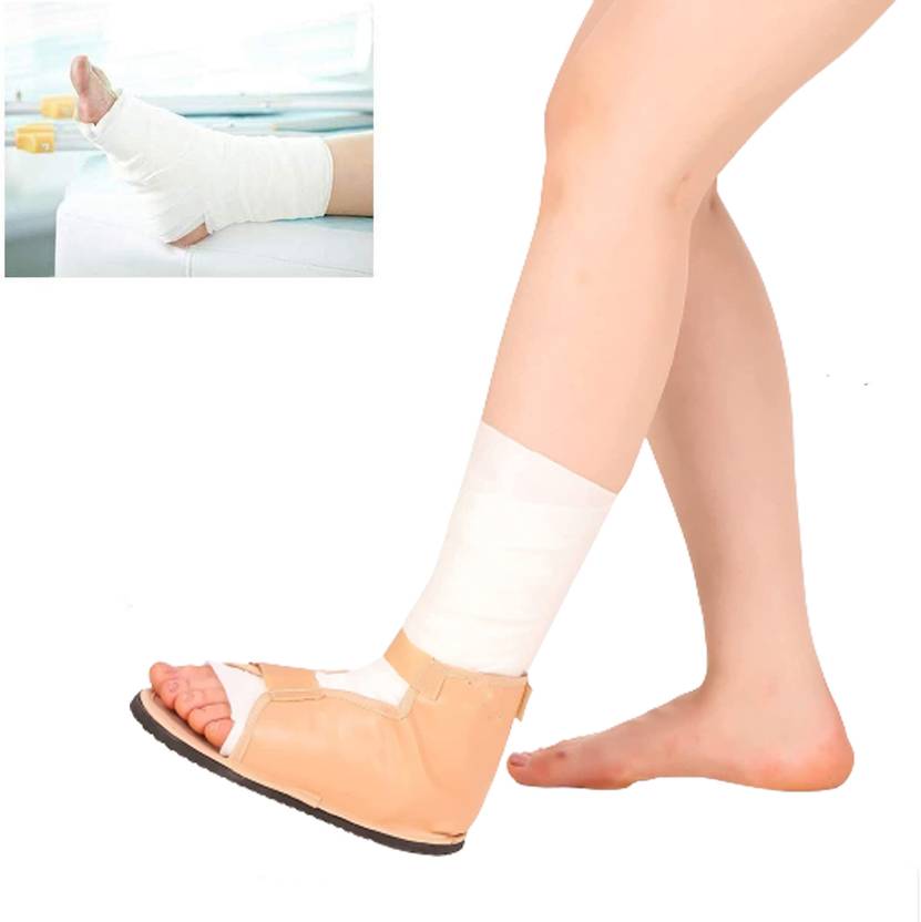 Helrdx Cast Shoe For Plaster,Foot Fracture Recovery Anti-slip Shoes ...