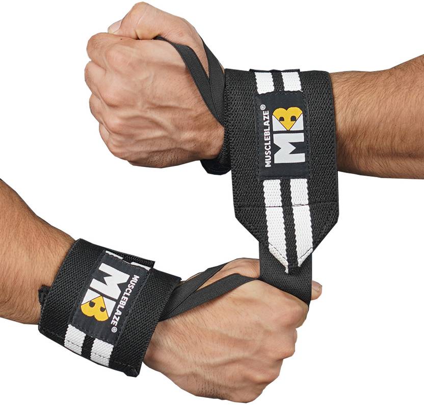 MUSCLEBLAZE for Men & Women, with Reinforced Finger Loop Wrist Support ...