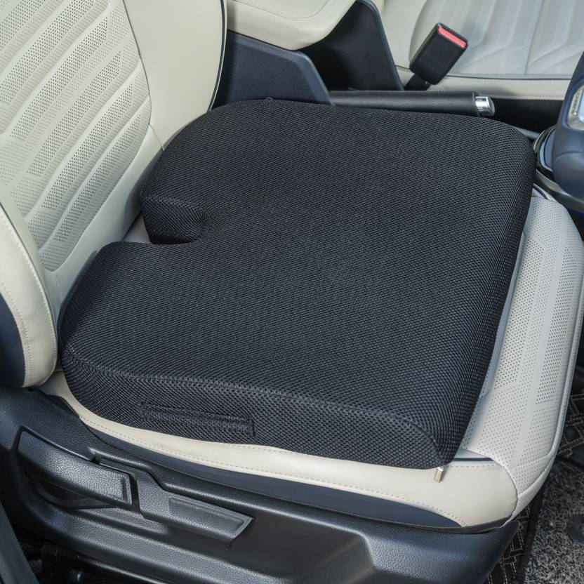FOVERA Car Seat Memory Foam Cushion for Comfortable Drive (for Below ...