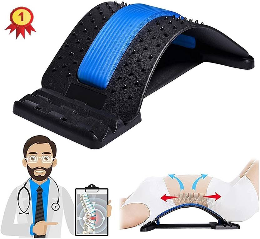 MetriteINDIA Magic Back Stretcher Lumbar Support Device Massager ...