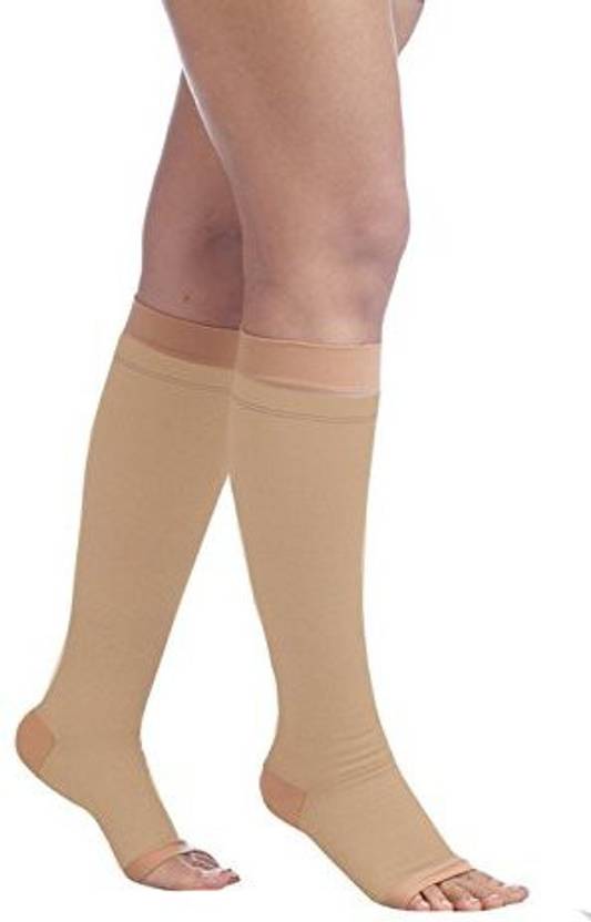 VIGOROUS SAFE PDP Below Knee Compression Stockings Class-2 Knee Support ...
