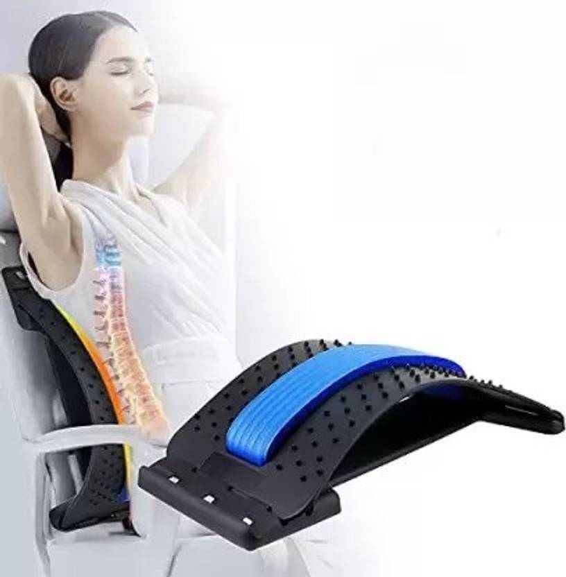 ABHINESH Back Stretcher Lower Lumbar Massage Support Spine Posture ...
