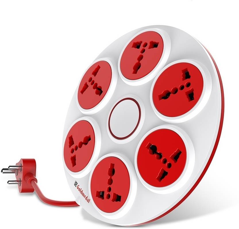 Goldmedal 360° Power Strip 6 Socket Extension Boards Price in India ...