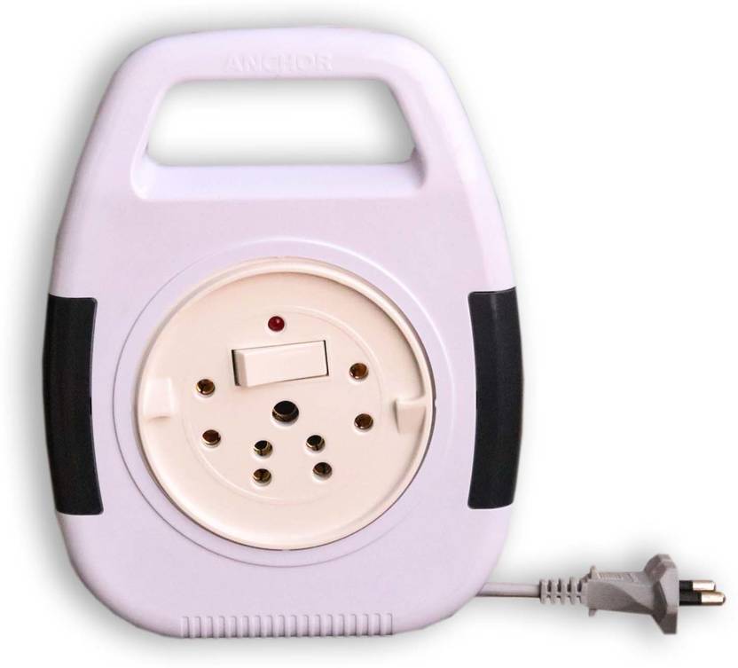 ANCHOR Cherry 5219 - 2pin plug -8 Meter Long Cord 3 Socket Extension ...