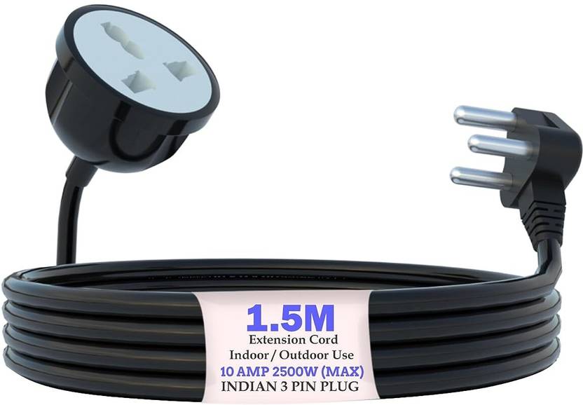 MX Expandable Electric Extension Board Heavy Duty 1.5M Long Cord 2500W ...