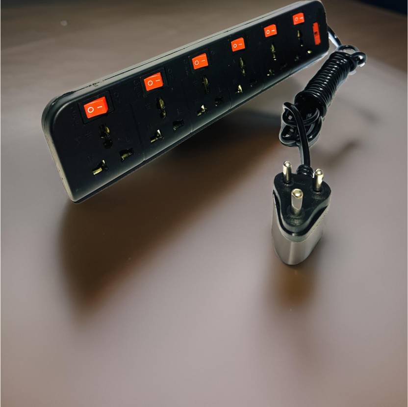 TECHNATURE Extension Board with Long Wire,Surge Protectors Spike Buster ...