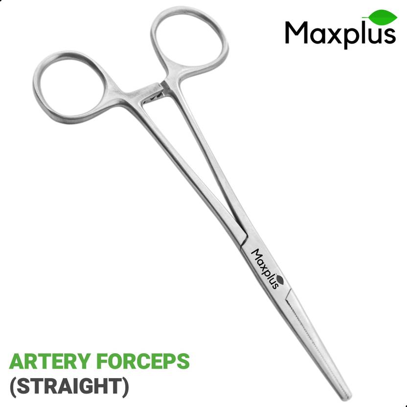 Max Plus | ARTERY FORCEPS | 4 INCH, STRAIGHT | Hemostats Forceps Price ...