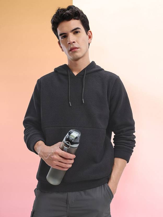 HRX by Hrithik Roshan Full Sleeve Solid Men Sweatshirt - Buy HRX by ...