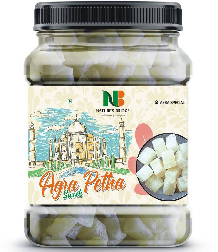 Nature's Bridge Original Agra Petha | Agra Dry Petha | Indian Mithai ...