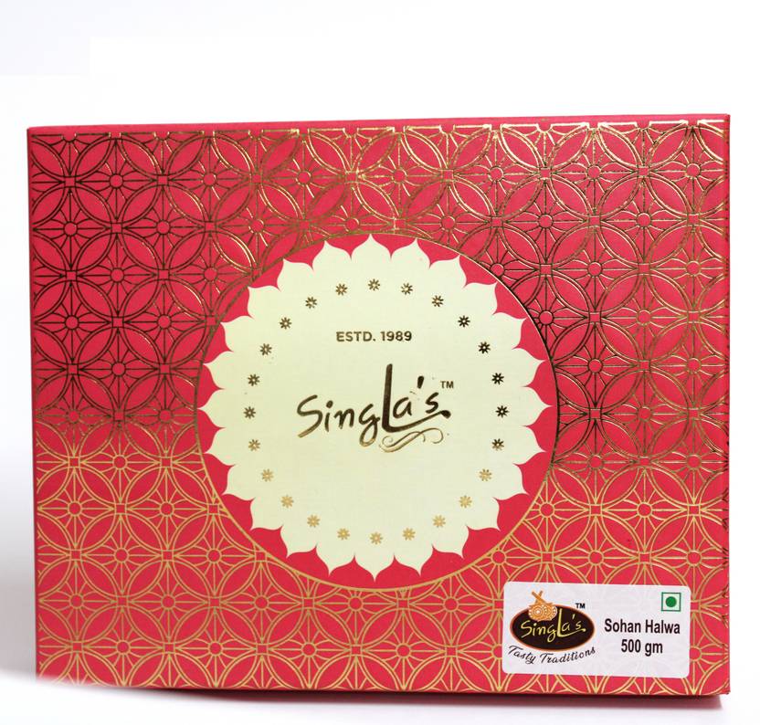 Singla Sweets Sohan Halwa 500g crunchy halwa Box Price in India - Buy ...