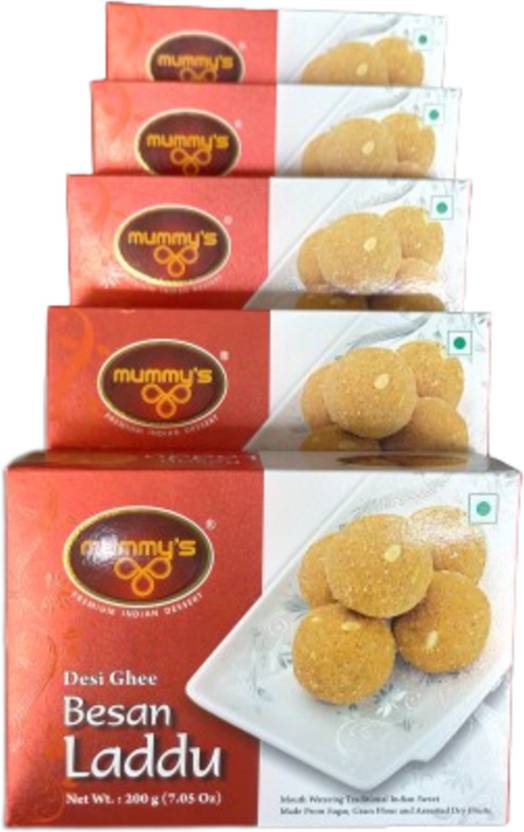 Mummy's son papdi MUMMY'S DESHIGHEE BESAN LADDU(Pack of 5) Box Price in ...