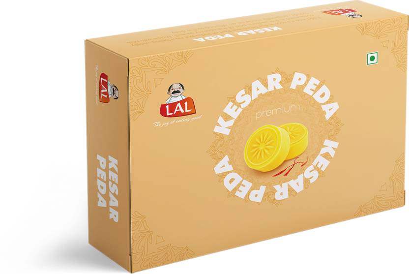 Lal Kesar Peda 200g X 2 Packs Box Price in India - Buy Lal Kesar Peda ...