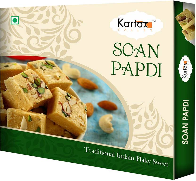 Kartox Valley Bikaneri Premium Son Papdi Mithai sweets Box For Rakhi ...
