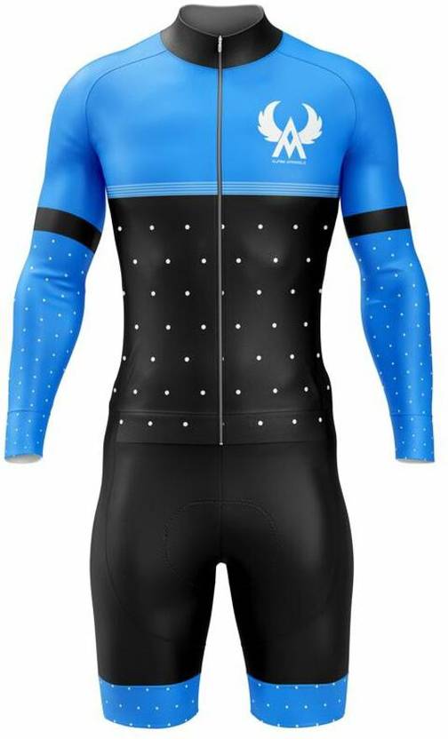 Alpine Bikes Signature Cycling Suit Italian Lycra Fabric, Skin Suit ...