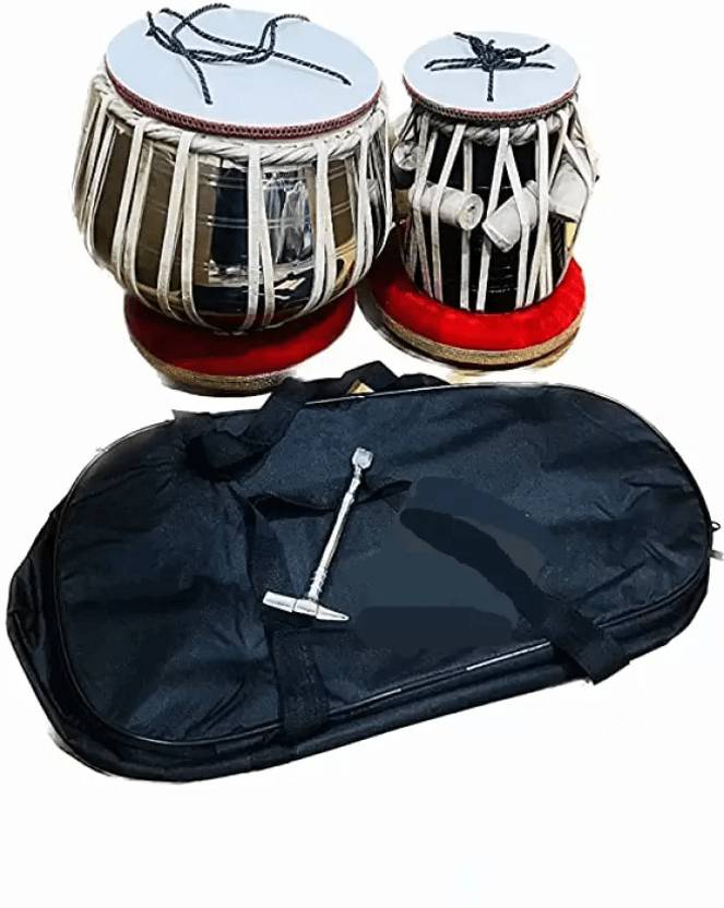 SG MUSICAL Tabla Set Musical Instrument Steel Bayan Sheesham Dayan For ...
