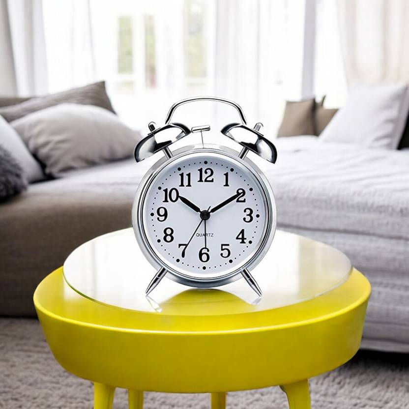 omkarzone Analog Silver Clock Price in India - Buy omkarzone Analog ...