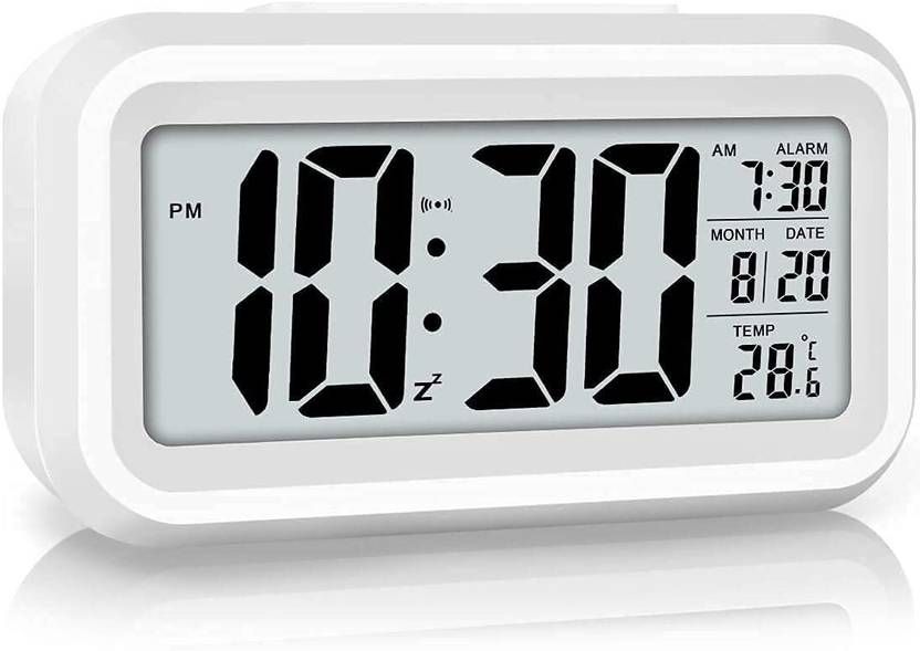 Hiply Digital White Clock Price in India - Buy Hiply Digital White ...