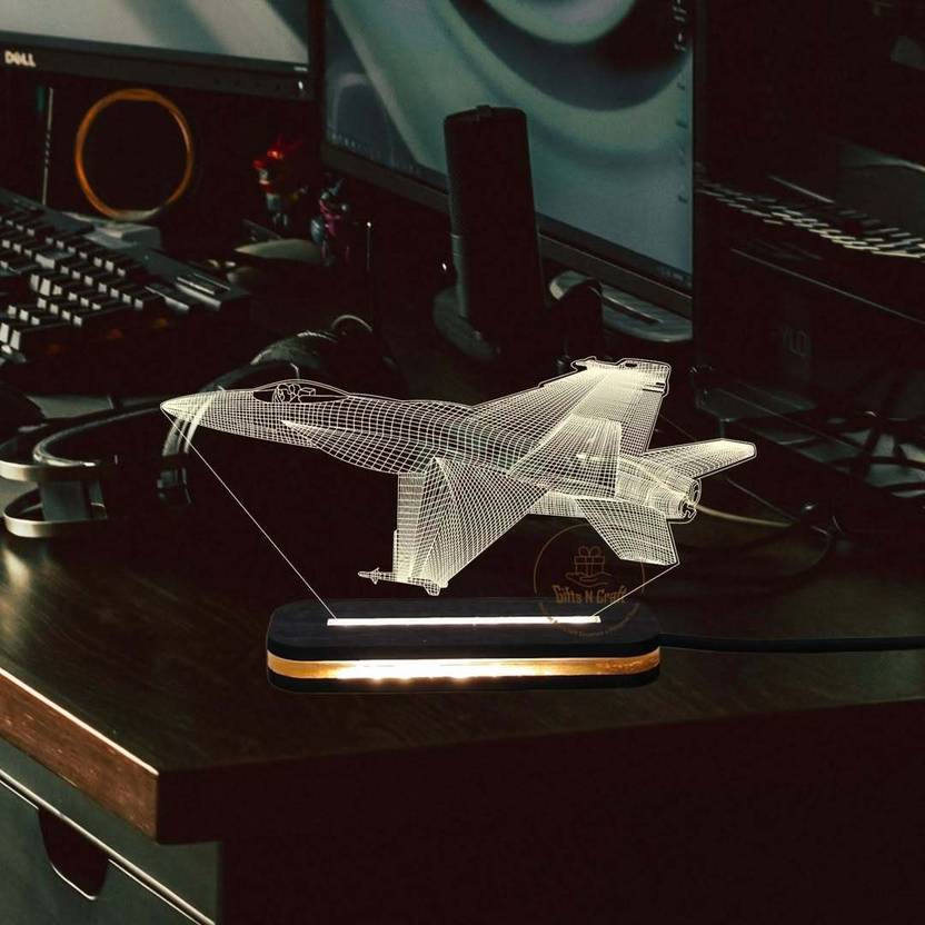 Easygeab SkyLight Fighter Jet 3D Night Lamp Price in India - Buy ...