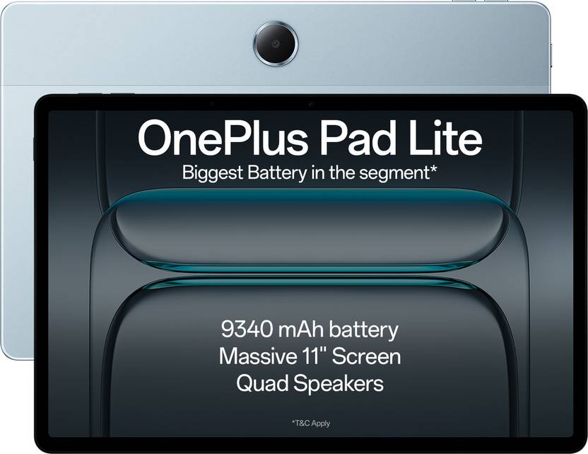 OnePlus Pad Lite 8 GB RAM 128 GB ROM 11.0 inch with Wi-Fi+4G Tablet ...