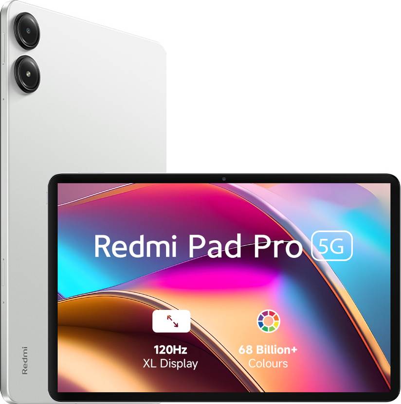 REDMI Pad Pro 5G 8 GB RAM 128 GB ROM 12.1 inch with Wi-Fi+5G Tablet ...