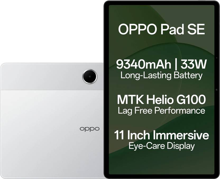 OPPO Pad SE with SUPERVOOC Charger 4 GB RAM 128 GB ROM 10.95 inch with ...