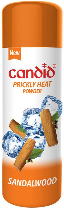 Candid Prickly Heat Powder Sandalwood | Relief from rashes & prickly ...