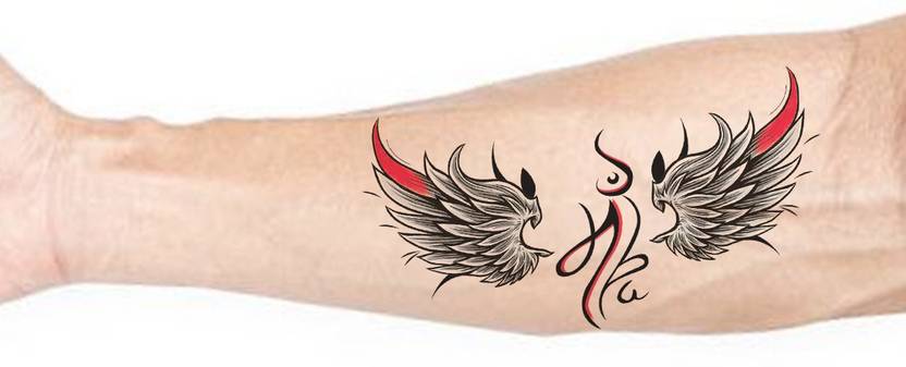 Temporary Tattoowala Maa Paa Beautiful Wing Tattoo Temporary Body ... Temporary Tattoowala Maa Paa Beautiful Wing Tattoo Temporary Body ...