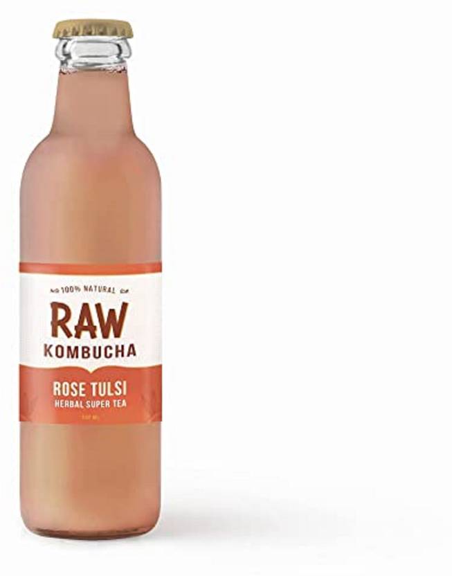 Raw Kombucha Herbal SuperTea - Rose Tulsi Kambucha Tulsi, Rose Iced Tea ...