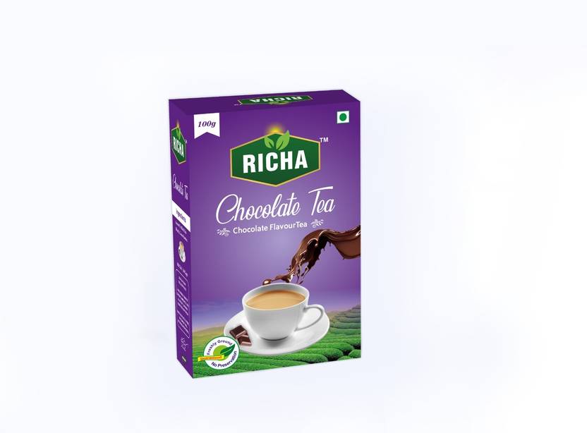 Richa Natural Chocolate Flavour Tea With Betel Leaf Chai for Immunity ...