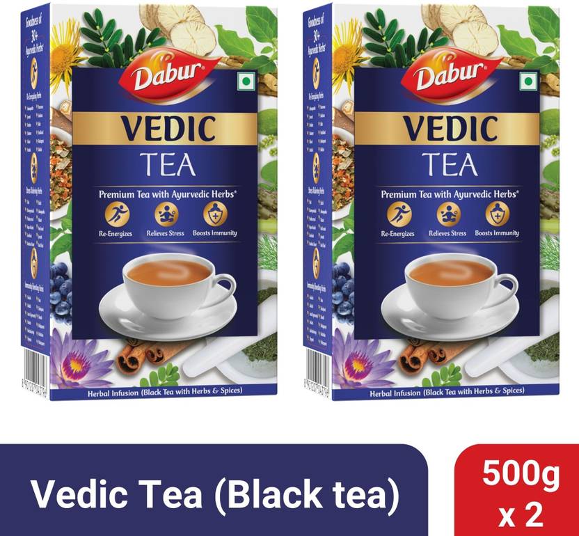 Dabur Vedic Premium Ayurvedic Herbs Black Tea Box Price in India - Buy ...