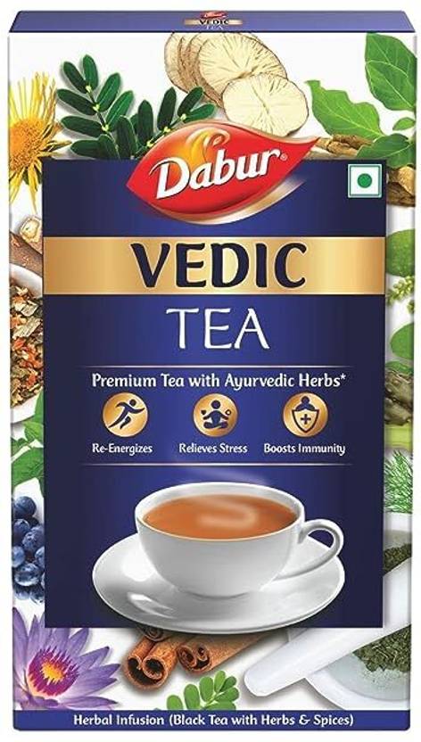 Dabur Vedic Tea 500g(Black Tea)Chai Handpicked, Soulful Aroma, Rich ...