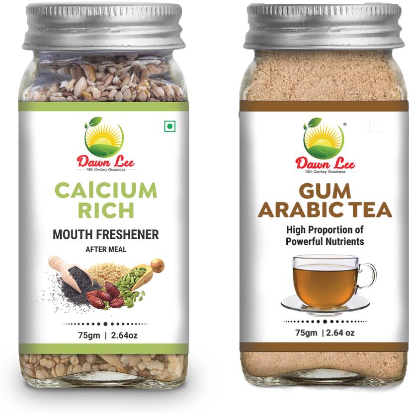 Dawn Lee Gum Arabic Tea Chai 100% Natural & Calcium Rich Mouth ...