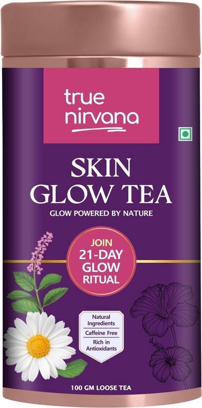Truenirvana Skin Glow Tea | Ayurvedic Herbal Blend | Caffeine Free ...