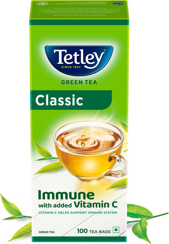 Tetley Classic Green Tea Bags Box Price in India - Buy Tetley Classic ...