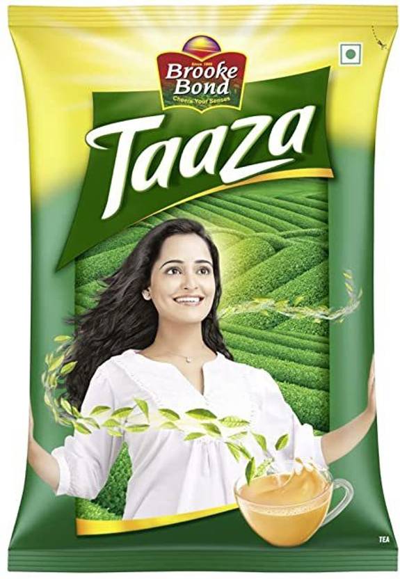 Brooke Bond TAAZA 1KG Unflavoured Tea Pouch Price in India - Buy Brooke ...