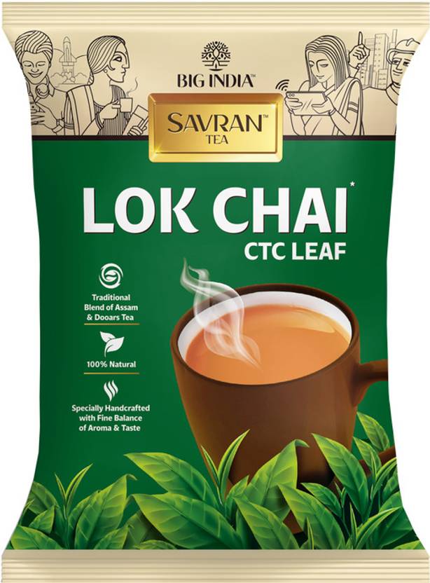 Savran Tea Lok Chai CTC Leaf (500g) Tea Pouch Price in India - Buy ...