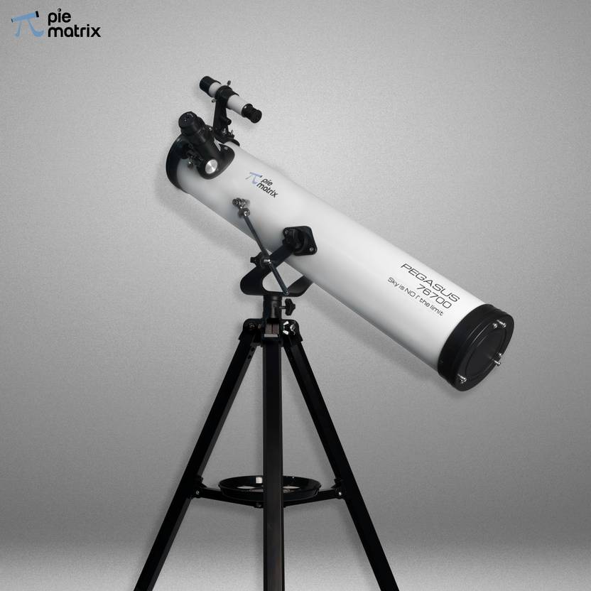 Pie Matrix Pegasus 76700 Reflector Telescope – 235x Zoom, Alt-Az Mount, HD Optics, Pro Kit ...