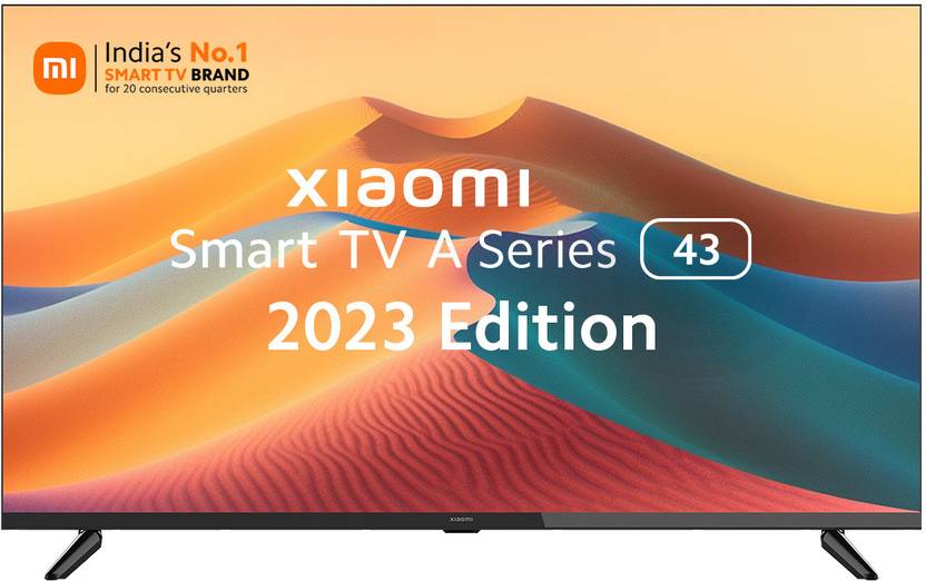 XIAOMI A series 108 cm (43 inch) Full HD LED Smart Google TV with FHD ...