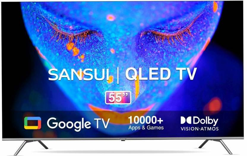 Sansui 139.7 cm (55 inch) Ultra HD (4K) LED Smart Android Based TV ...