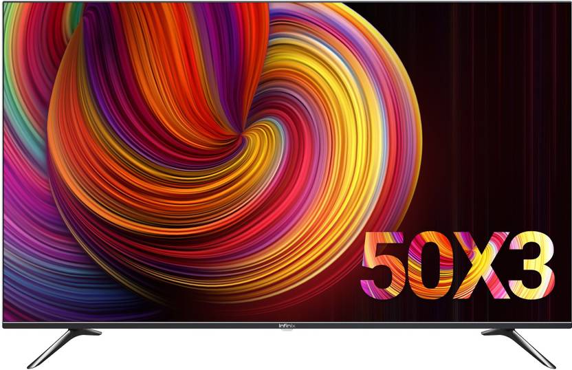 Infinix X3 126 cm (50 inch) Ultra HD (4K) LED Smart Android TV 2022 ...