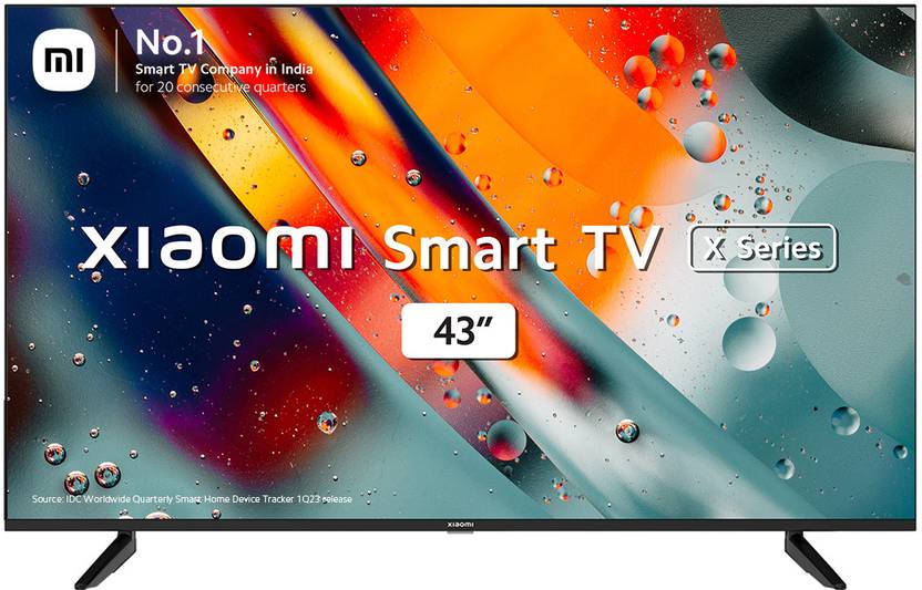 Mi X Series 108 cm (43 inch) Ultra HD (4K) LED Smart Android TV 2022 ...