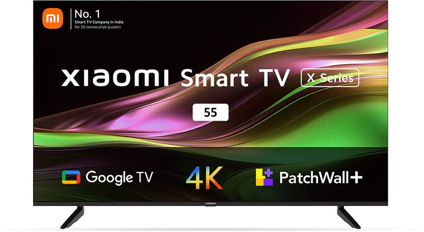 XIAOMI X Series 138 cm (55 inch) Ultra HD (4K) LED Smart Google TV with ...