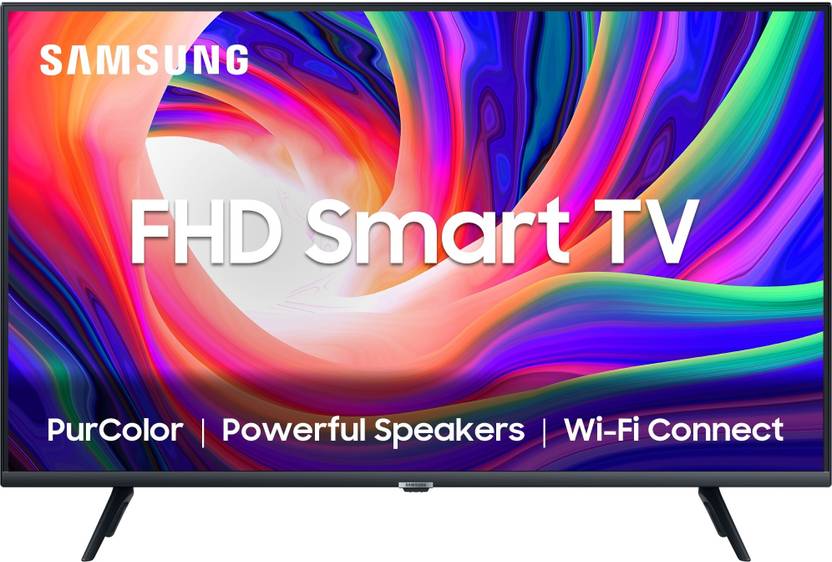 Samsung 108 cm (43 inch) Full HD LED Smart Tizen TV with HDR | PurColor | Dolby Digital Plus ...