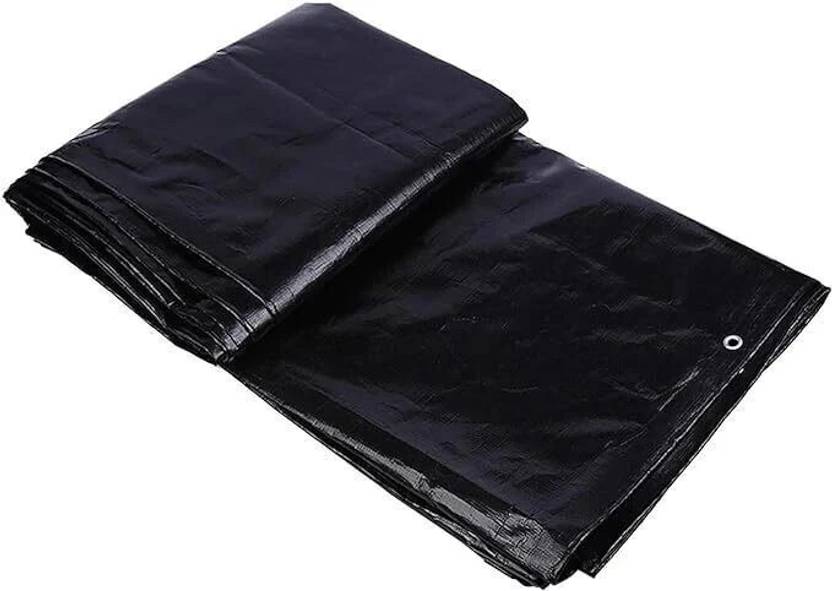 MPL Black Tarpaulin Sheet 16x24ft, Tirpal Tadpatri Tharpai Thadika Tent ...