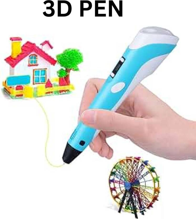 RAZY 3D Printing Drawing Pen With 3 Color PLA Filament – Assorted 3D ...