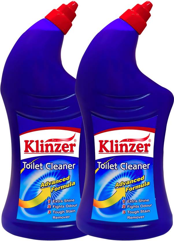 Klinzer Toilet Cleaner 1L Pack of 2 | Deep Clean Action | Flushes Away ...
