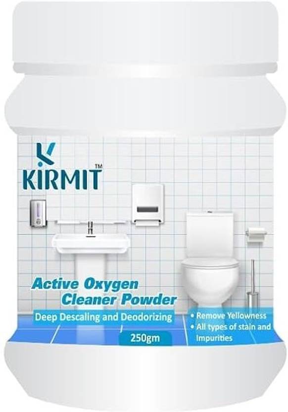 kirmit Active Oxygen Cleaner Agent, All Purpose Cleaning Powder Toilet ...