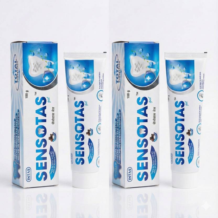 Sensotas Sensitivity Relief Gel with Clove Oil for Hot & Cold ...